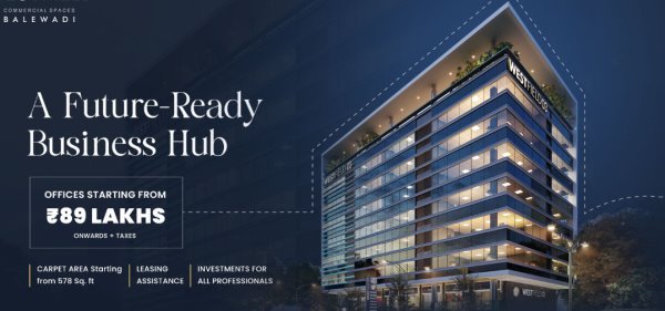 GRD Westfield 03 Balewadi - BUy Best Offices @ 83L* Offers